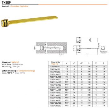 TKSEP Threadless Plug Baffles – EBS Quick Couplings